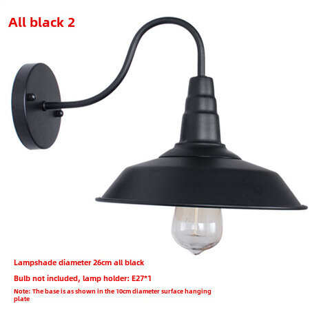 Светильник "Лофт", светодиодный, мощность 2 Вт, черный