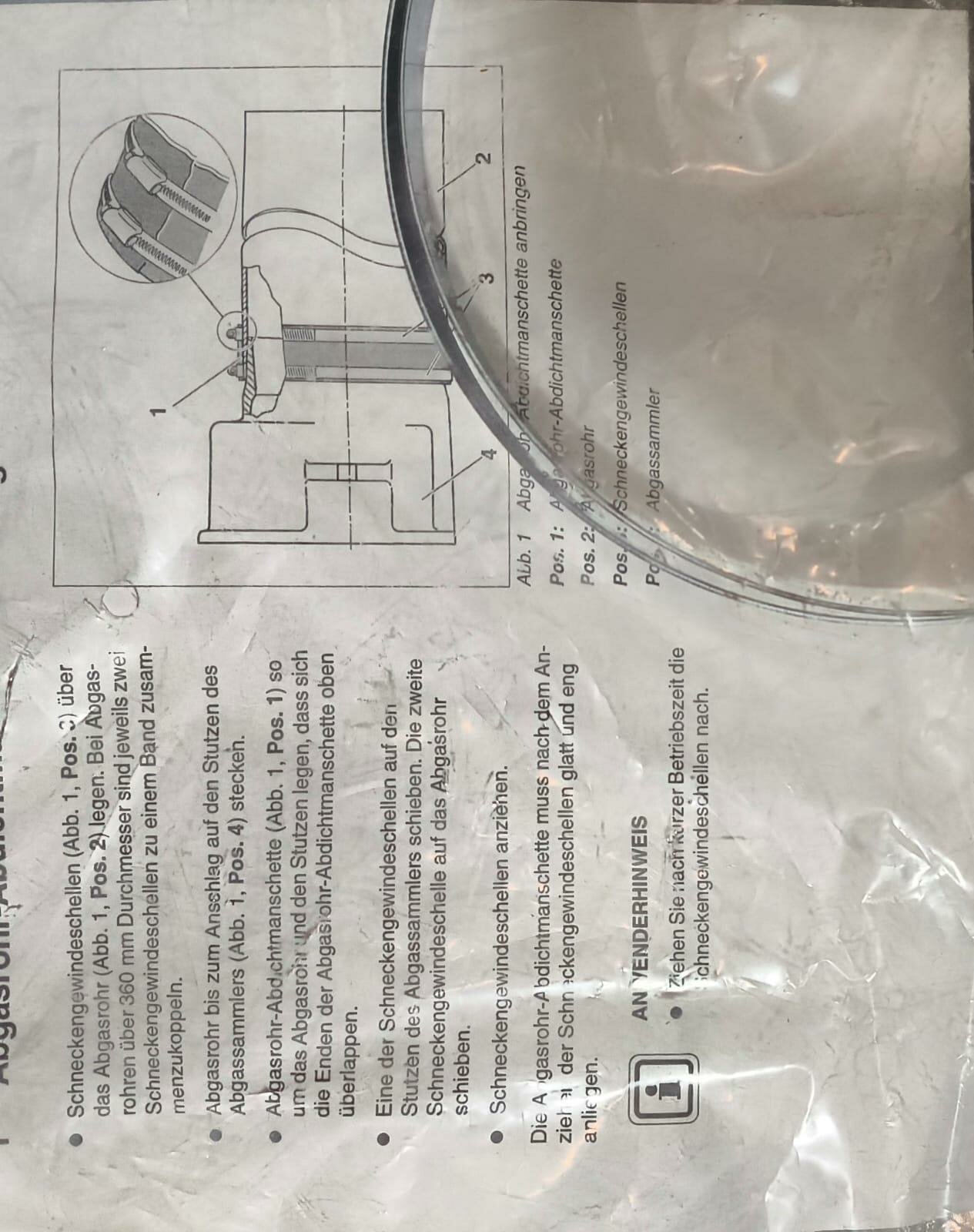 Уплотнительная манжета BOSCH 8718587012, для холодной воды, DN150 — фото 1