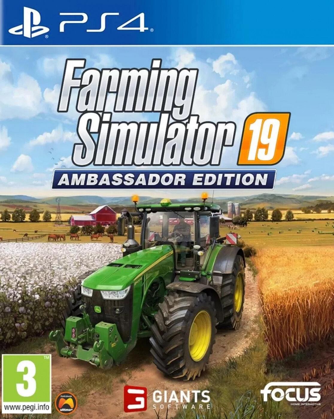 Farming Simulator 19 - Ambassador Edition [PS4, русские субтитры]