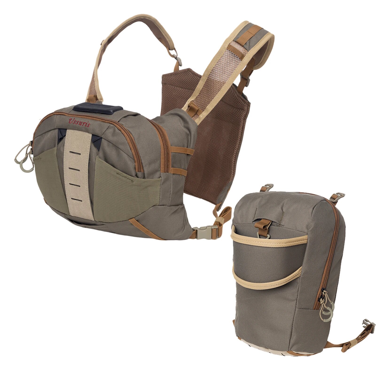 Нагрудный рюкзак для рыбалки