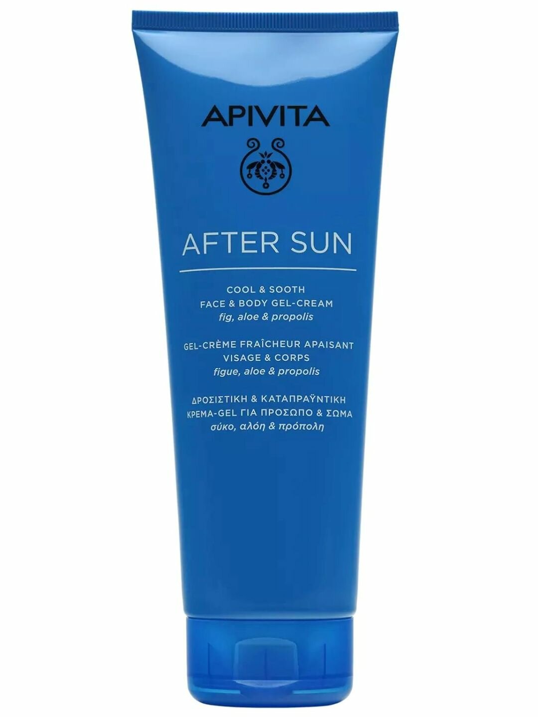 Апивита БИ САН сэйф Охлаждающий увлажняющий гель-крем после солнца, 200 мл | APIVITA Bee Sun Safe