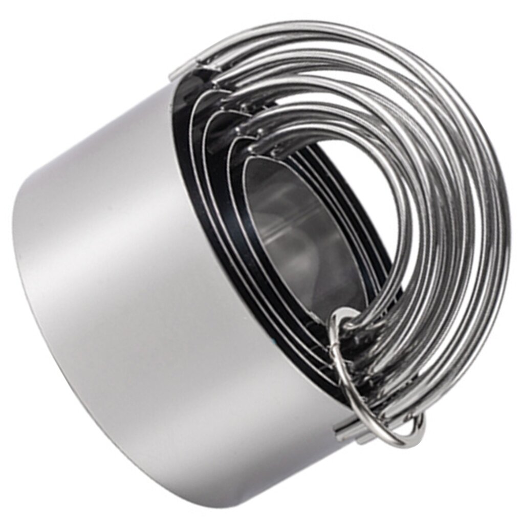 Круглые Формочки Для выпечки С Эргономичной Ручкой, Форма 5-го Размера Для Украшения Выпечки