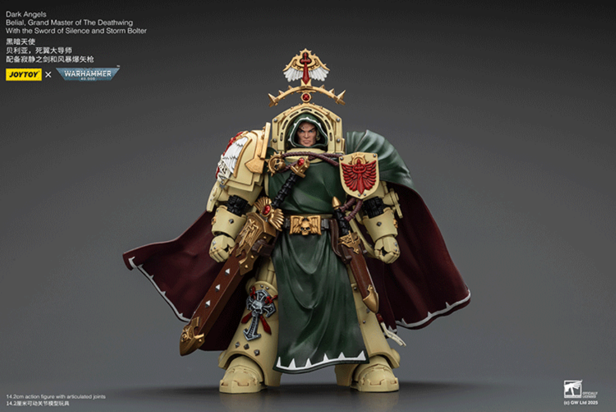 Фигурка JoyToy Warhammer 40000 Dark Angel Belial, Deathwing Grandmaster