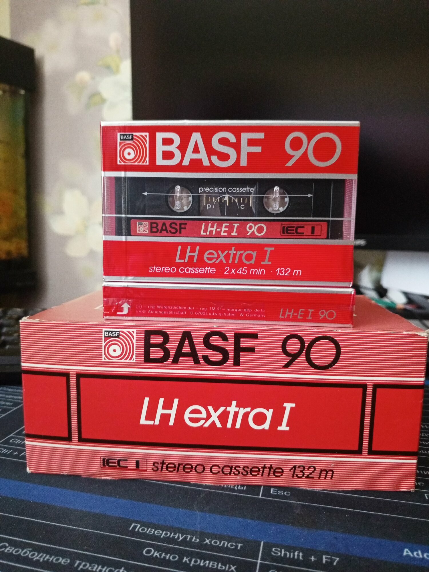 Аудиокассета BASF LH-E I 90 (90 мин)