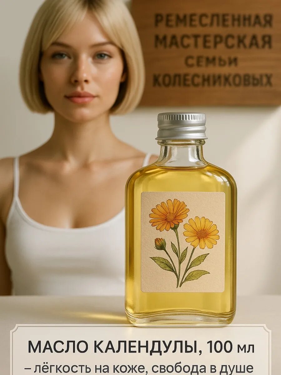 Масло Календулы- 100 мл