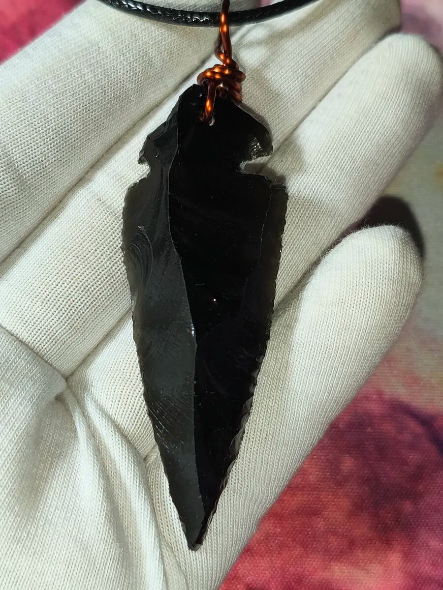 Подвеска ALCHEMY CRYSTAL, обсидиан