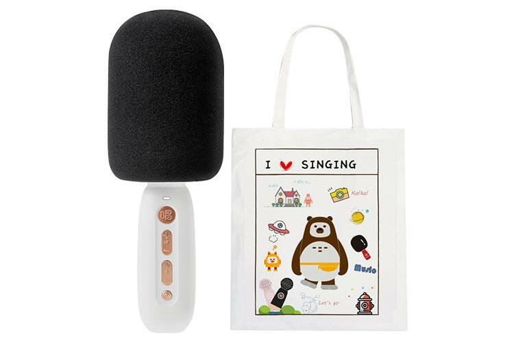 Микрофон унисекс Sing C10 беспроводной Bluetooth микрофон-колонка с аудиосистемой