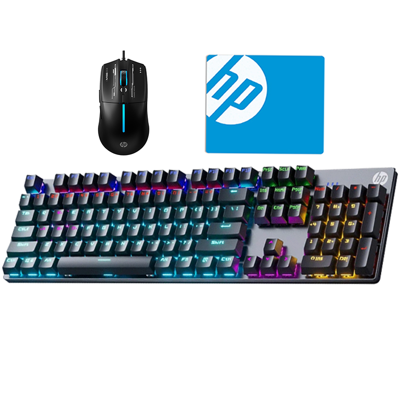 Клавиатура унисекс HP 5982937 USB-интерфейс, проводное подключение, полноразмерная