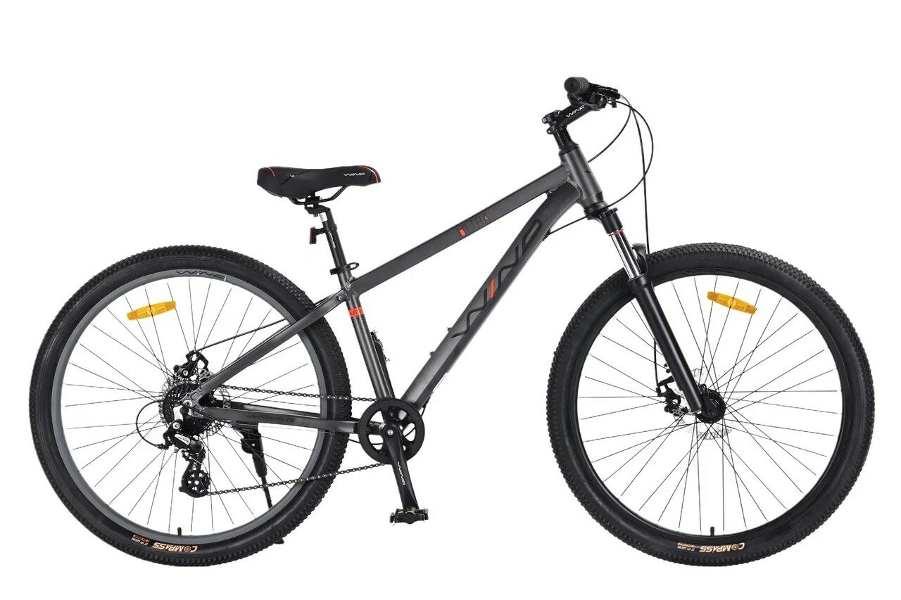 Горный велосипед Wind Ultra 27.5 8sp, год 2026, цвет Серый, ростовка 14.5