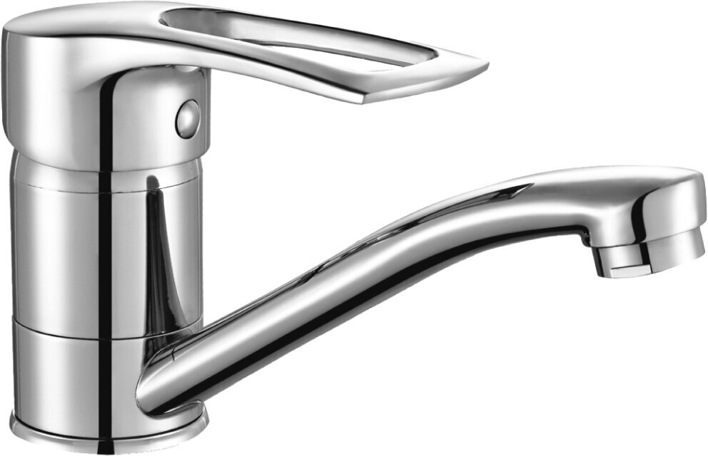 Смеситель Rossinka T40-22 для раковины с поворотным изливом, хром