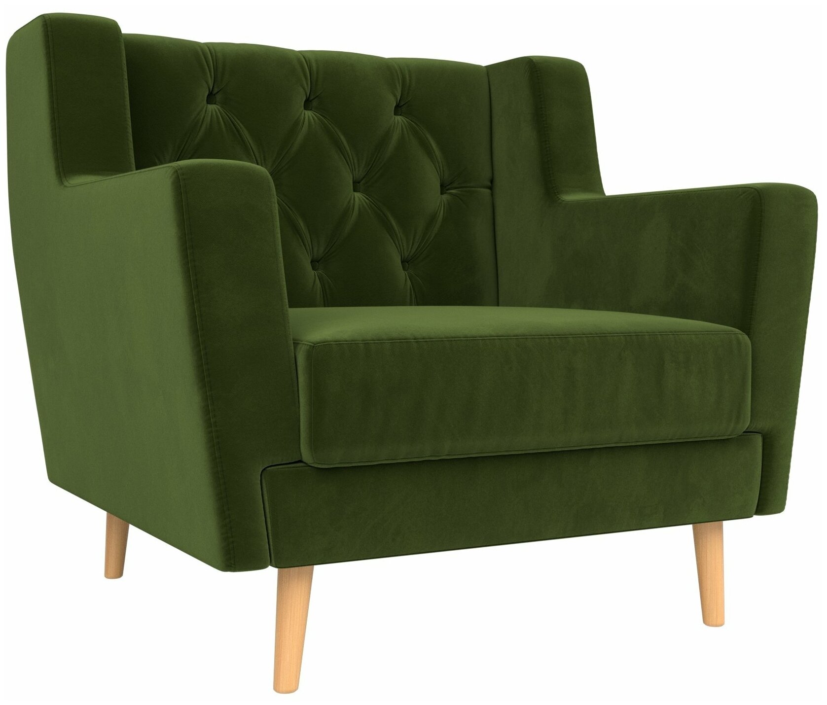 Кресло Брайтон Люкс, Микровельвет, Модель 108899