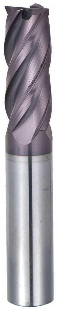 Фреза концевая монолитная твердосплавная 14х100 мм СпецТехИнструмент D14L100T4TiAlNHRC55ASTI