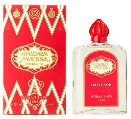 Одеколон Новая Заря Одеколон Красная Москва (Объем 100 мл)
