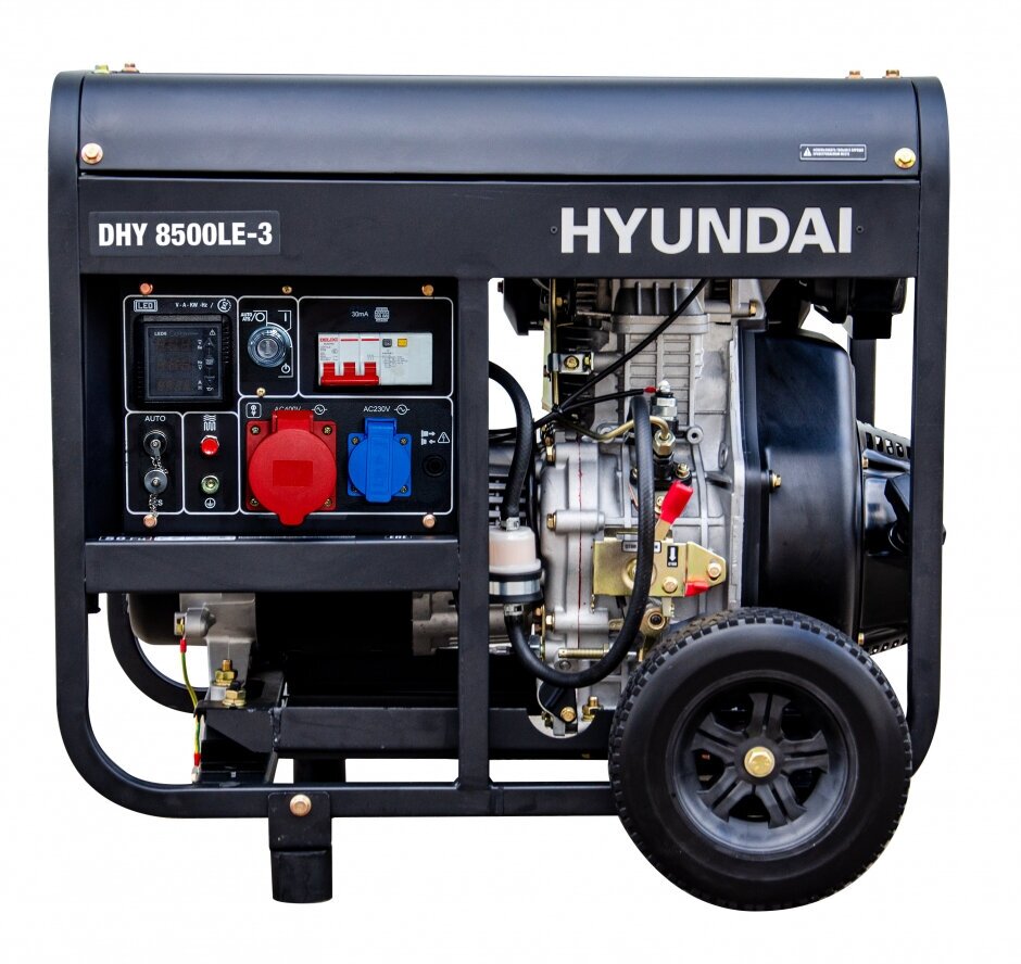 Дизельный генератор HYUNDAI DHY 8500LE