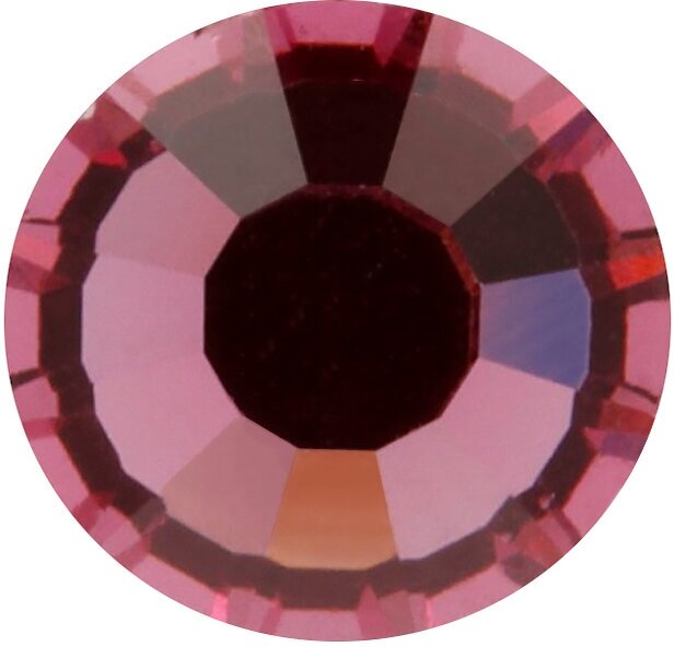 Страз клеевой "PRECIOSA" 438-11-612 i SS12 цветн. 3.2 мм стекло розовый (rose 70010)