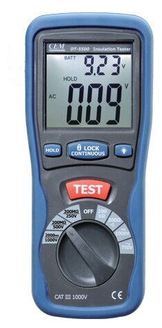 Мегаомметр Cem Dt-5500