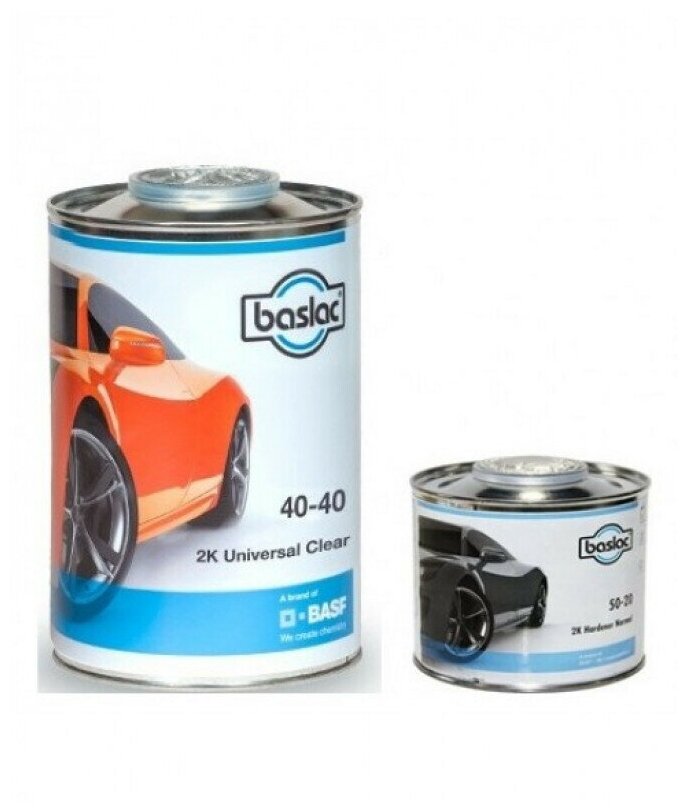 Лак Baslac 40-40 HS 2+1 (1л+0,5л) с отвердителем 50-20