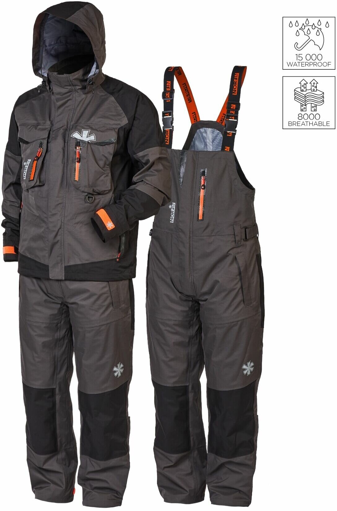 Костюм рыболовный тактический демисезонный Norfin PRO DRY 3 05 р. XXL мужская камуфляжная одежда для охоты теплый спортивный непромокаемый