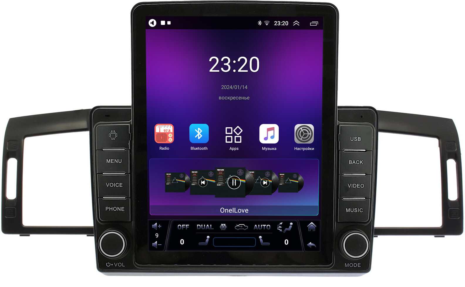 Штатная магнитола Canbox GTR095-9-1249 для Infiniti M35, M45 2005-2010 на Android 10 (QLed, 4/64, DSP, CarPlay)