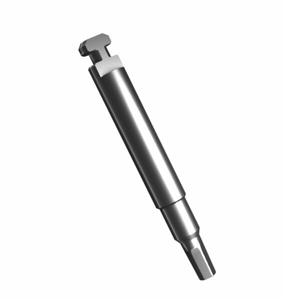 Стоматологическая отвёртка 1,2 машинная короткая