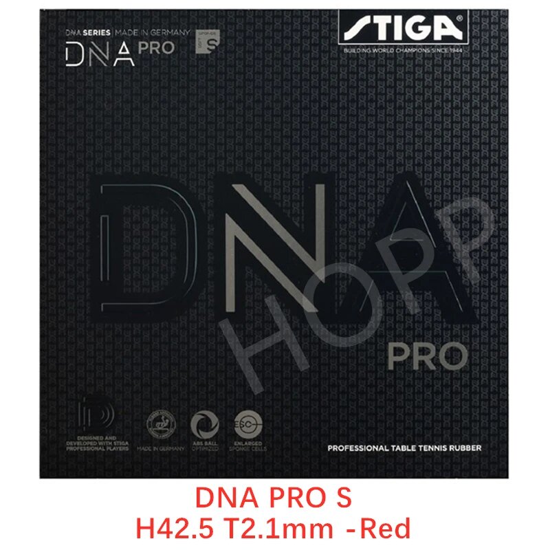 STIGA DNA PRO М резина для настольного тенниса DNA PRO S Red
