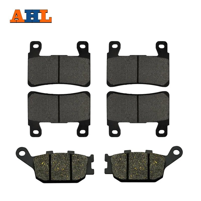 Передние и задние тормозные колодки AHL для мотоциклов Honda CBR 600 F4 F4i CBR929 CBR954 FIREBLADE CBR900 RR VTR 1000 SP-1 (SP45) CB1300 front and rear