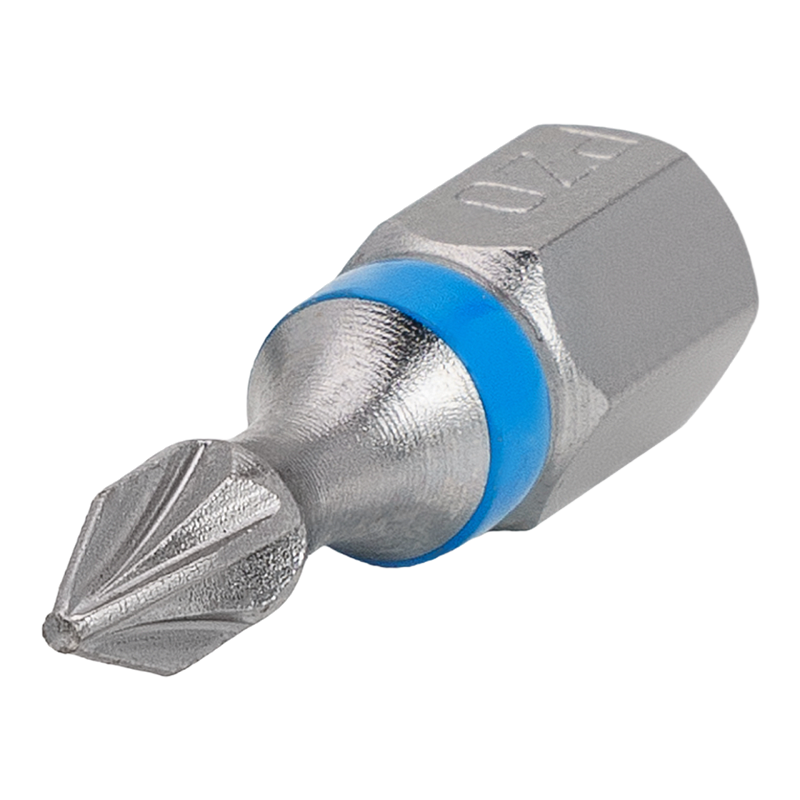 Бита pz0 25 мм хвостовик С6,3 мм торсионная mte (3 шт)