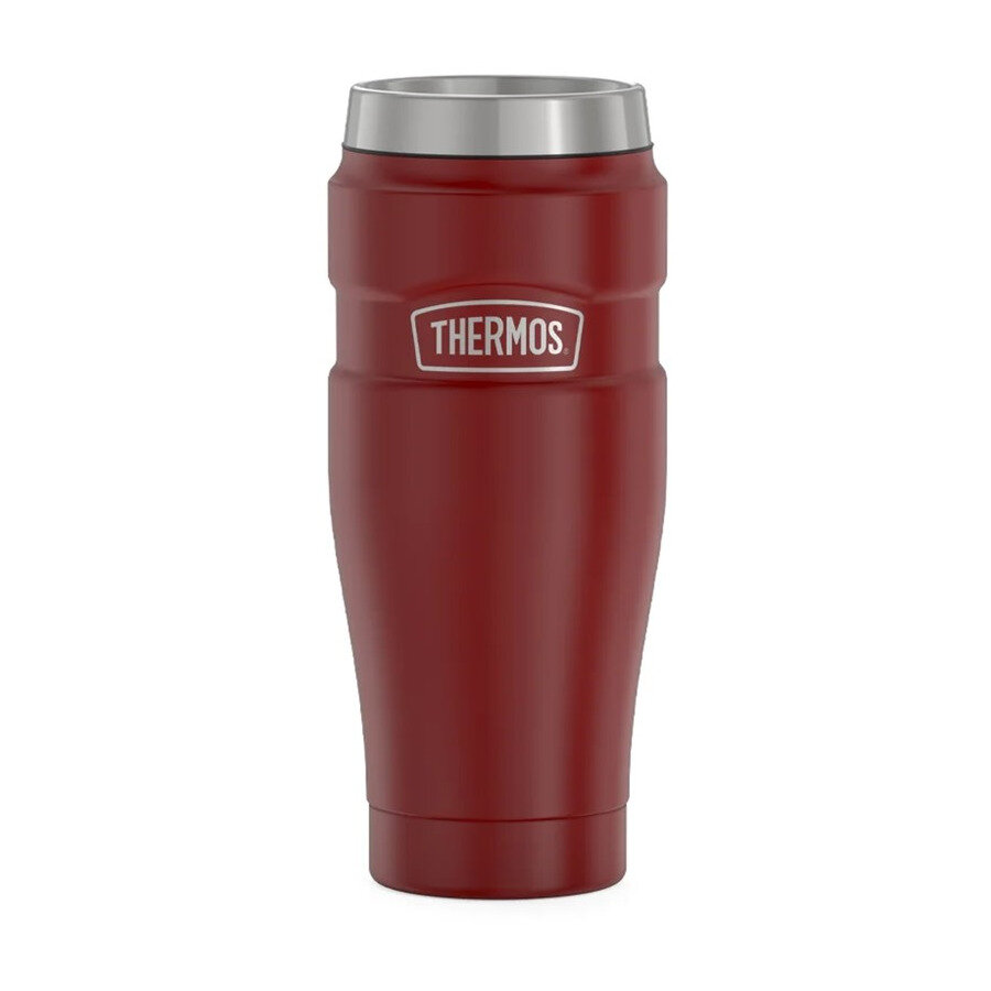 Термокружка Thermos SK1005 RCMB, 470 мл, сталь нержавеющая, красная, п/к (589804)