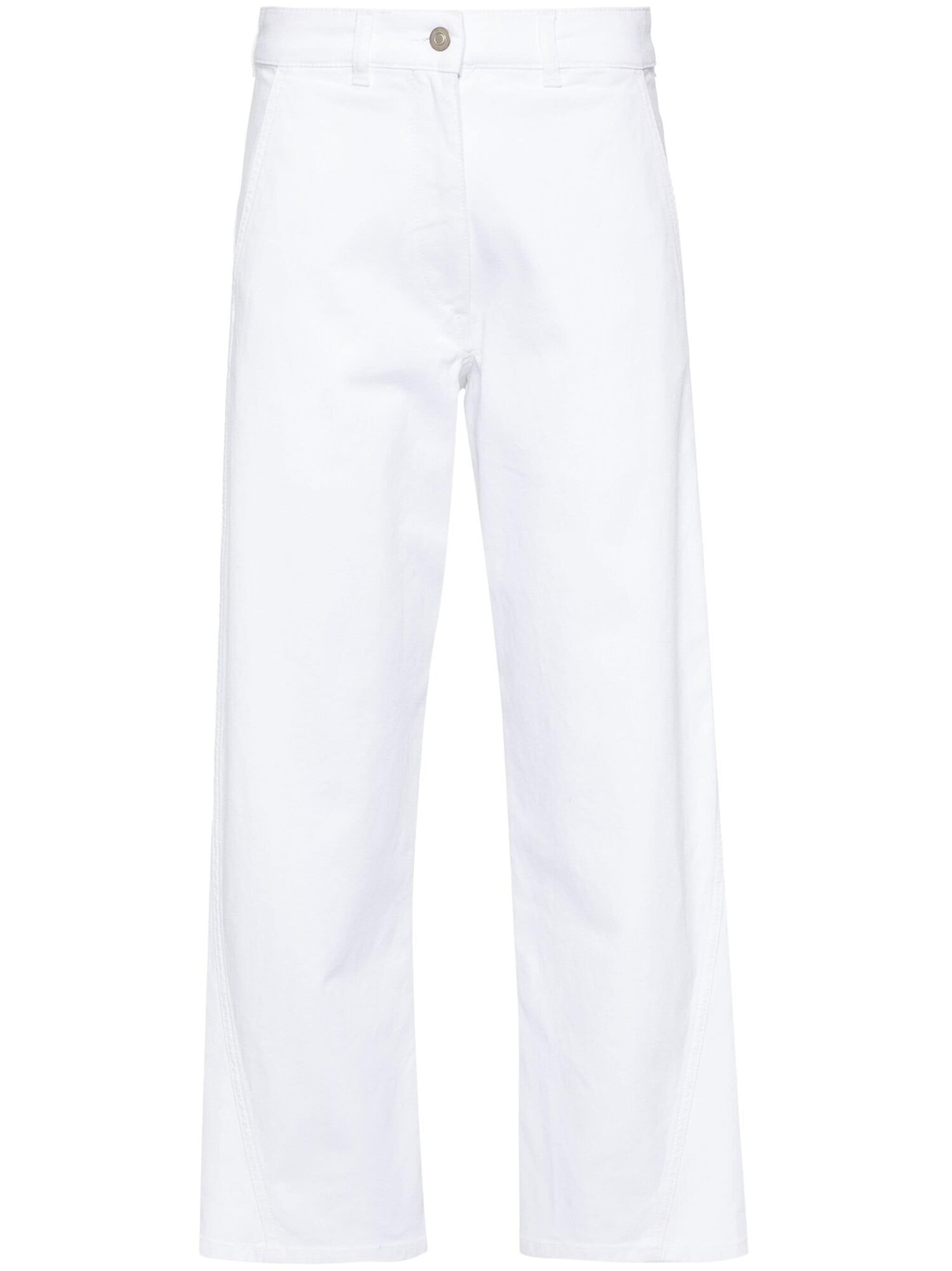 Джинсы High-rise straight-leg denim 