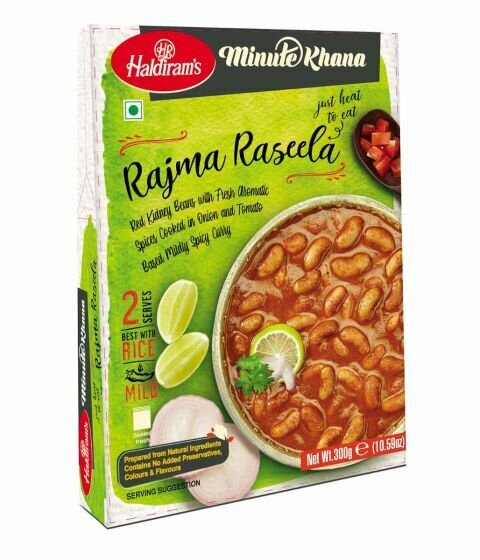Раджма расила (RAJMA RASEELA) - красная фасоль со свежими ароматными специями, приготовленная в слегка остром карри на основе лука и помидоров 300