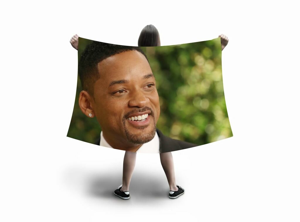 Флаг большой Уилл Смит, Will Smith №17