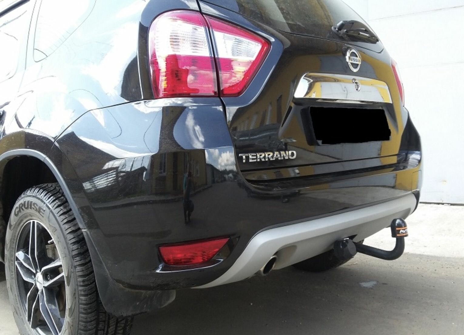 Фаркоп на NISSAN TERRANO (2014-) (без электрики, паспорт/сертификат в комплекте) Автос. NS 28