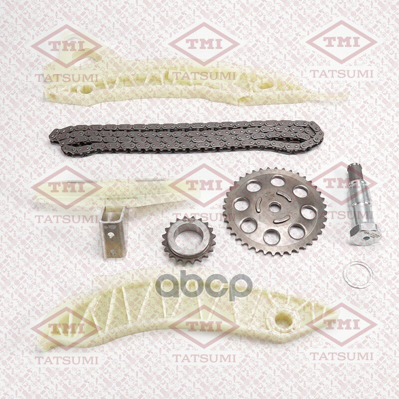 Комплект цепи ГРМ CITROEN C4/C5/DS3/DS4/DS5 11-> PEUGEOT 207/208/308/508/3008/5008 06-> TATSUMI арт. TFS1036