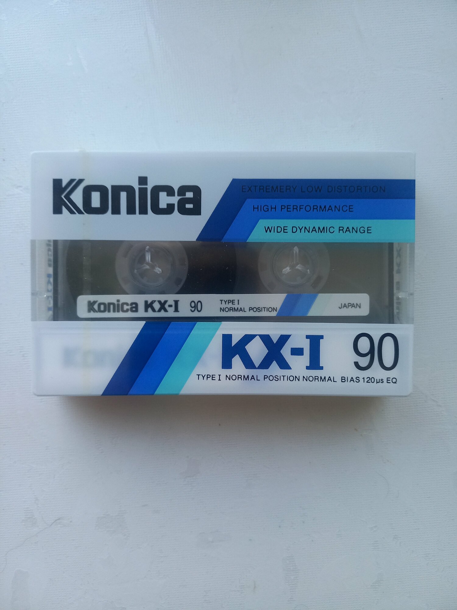 Аудиокассета Konica KX-I 90 1987 - 1989, Европа (1 шт.)