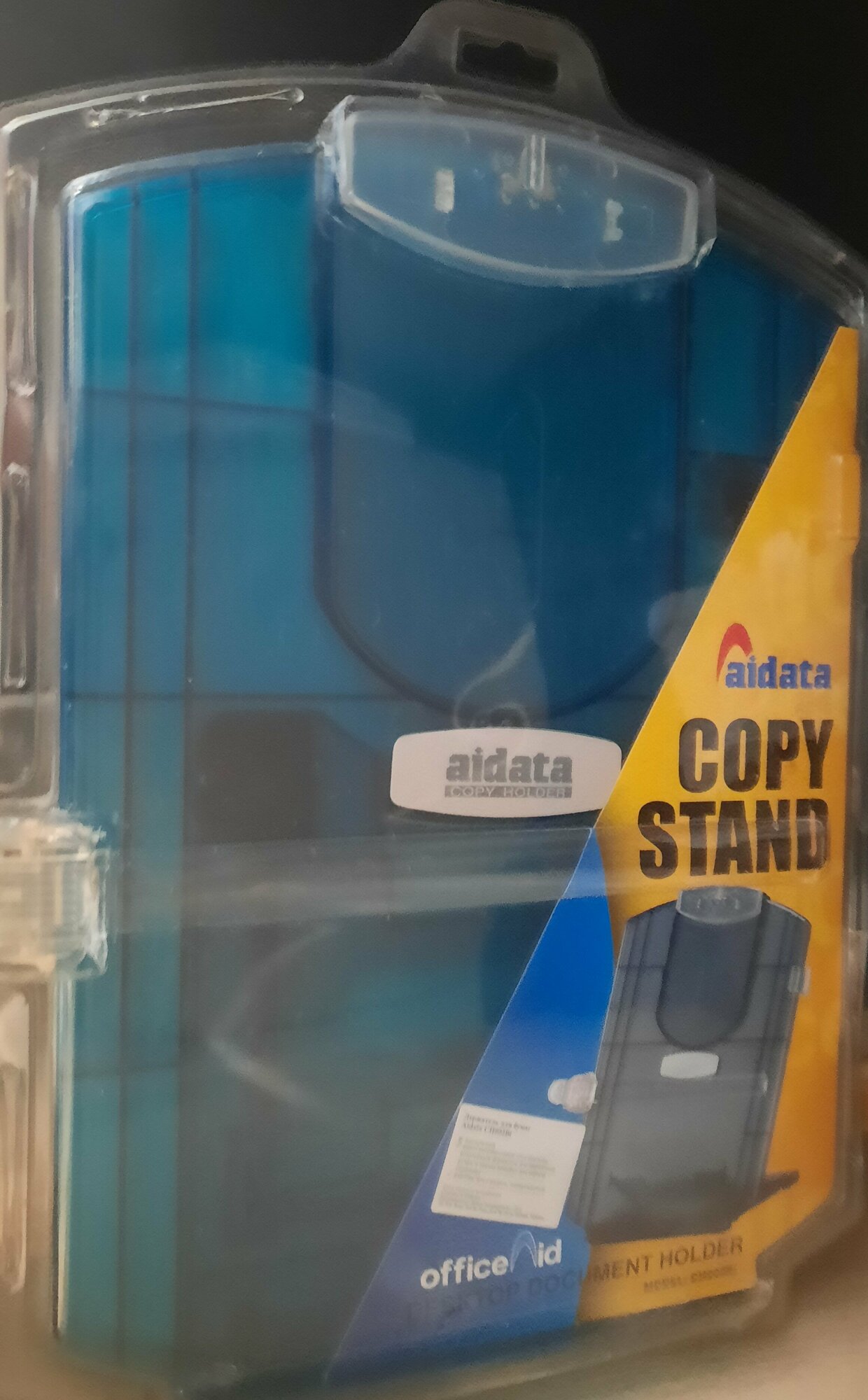 Держатель для бумаг Aidata настольный, держ д/ручки, зажим-лин, тон