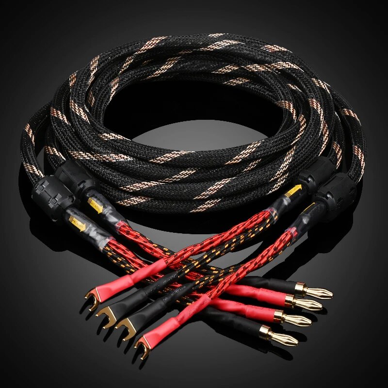 ATAUDIO Western Electric HiFi аудиокабель 6N OFC 12 strands B to Y, 1,5 м