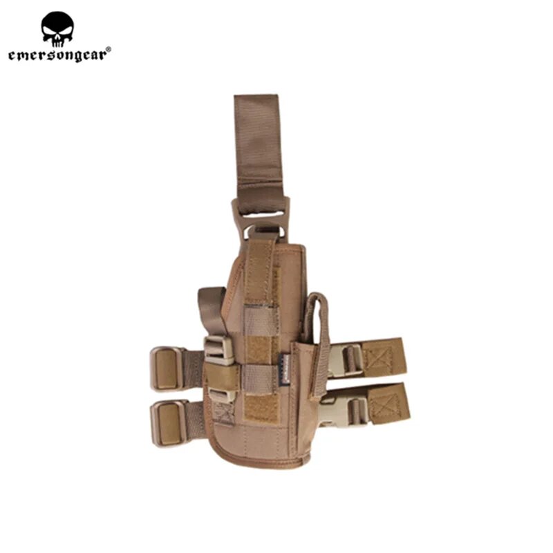 Emersongear Тактическая кобура на ногу коричневая CB