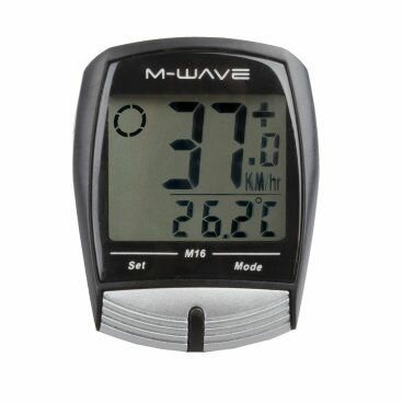 Велокомпьютер M-WAVE M16 проводной, 16 функций 244733