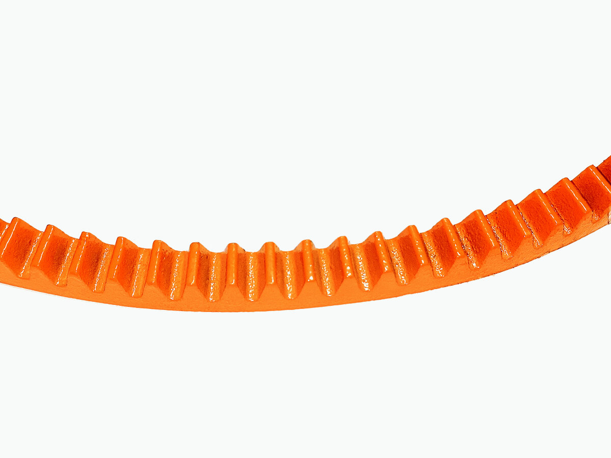 Большое зубчатое колесо для бетономешалки Вихрь БМ-230(9) LGP (61/72/284) СКЛ.