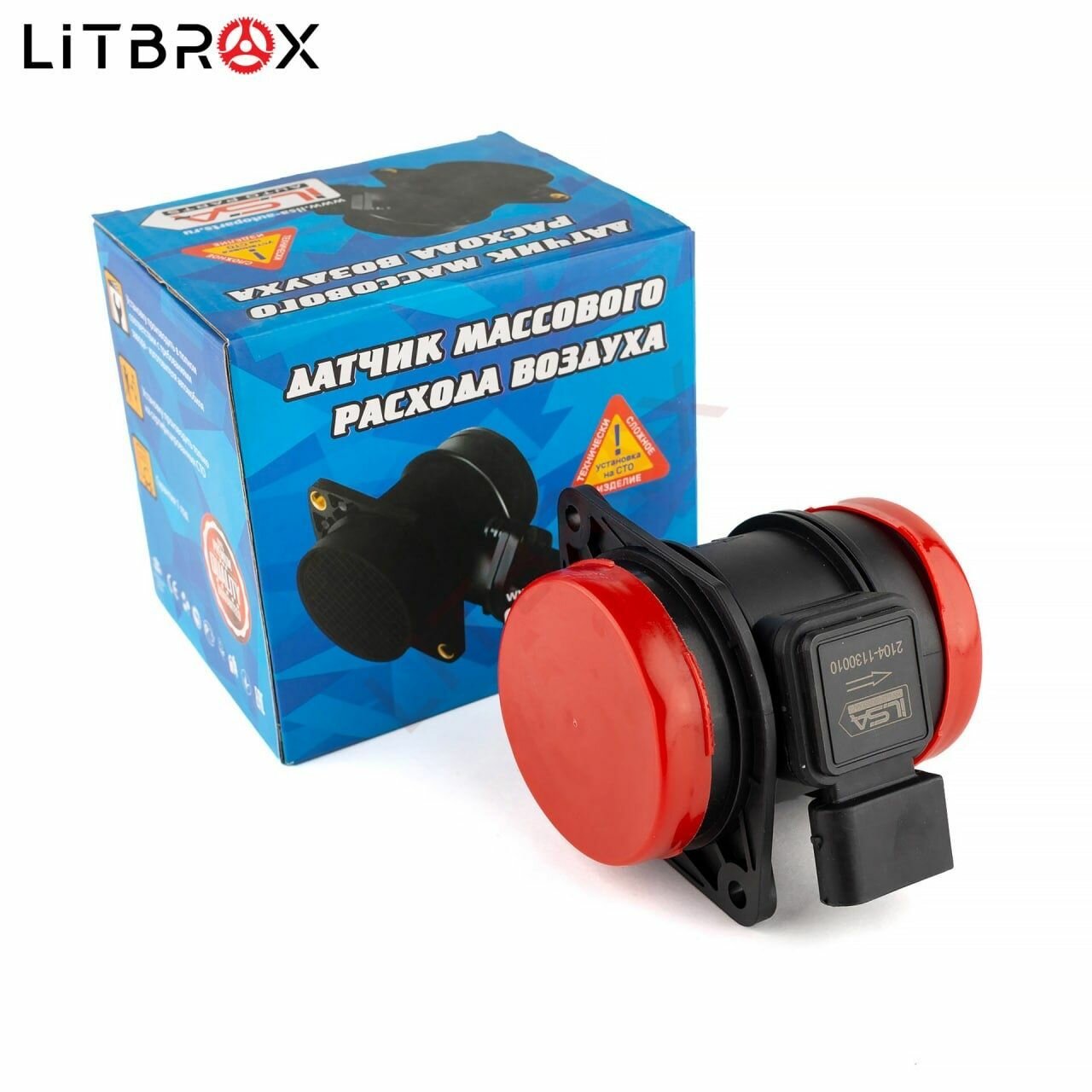 Датчик массового расхода воздуха / ДМРВ (дв.8 кл.) (С 2006 Года) 'ILSA' ВАЗ LADA 2104, 2105, 2107 / LS0366 / 2104-1130010