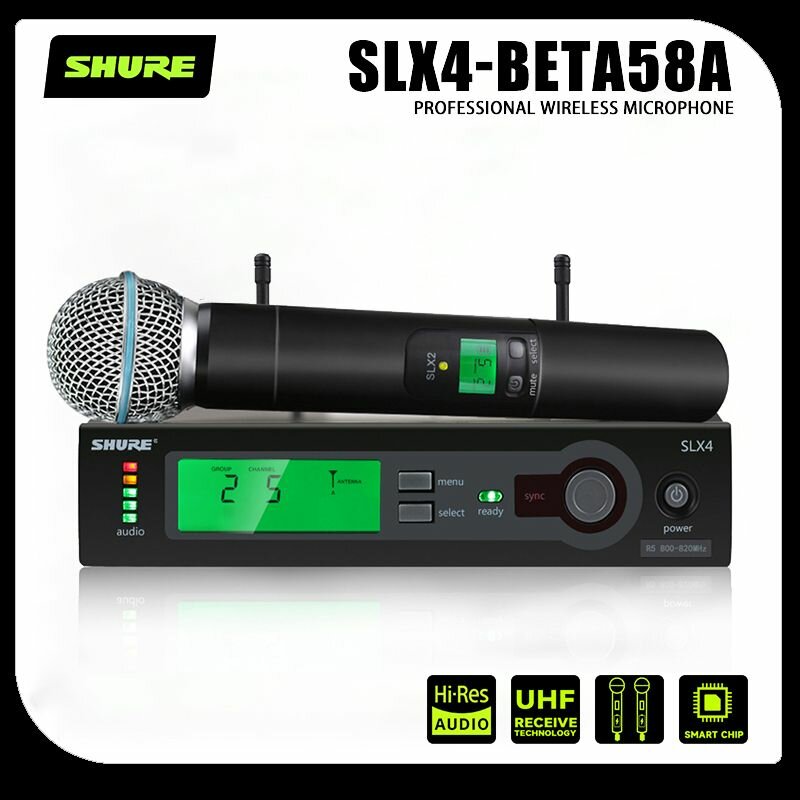 Shure Аксессуар для микрофона для живого вокала SLX4-BETA58A-1A