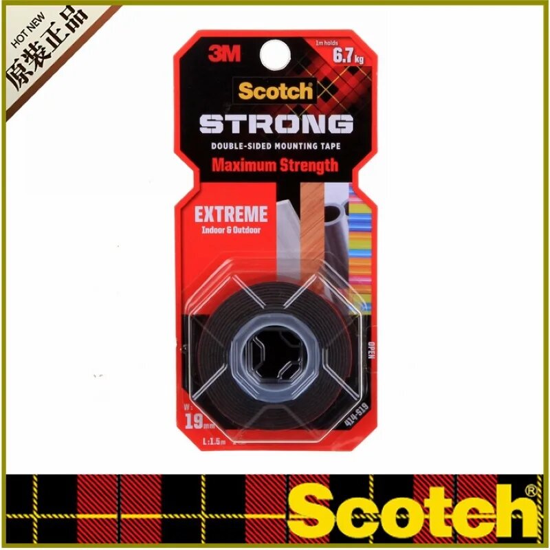 Двухсторонний скотч 3M RRXH5282 multi-role 19mm 1.5M