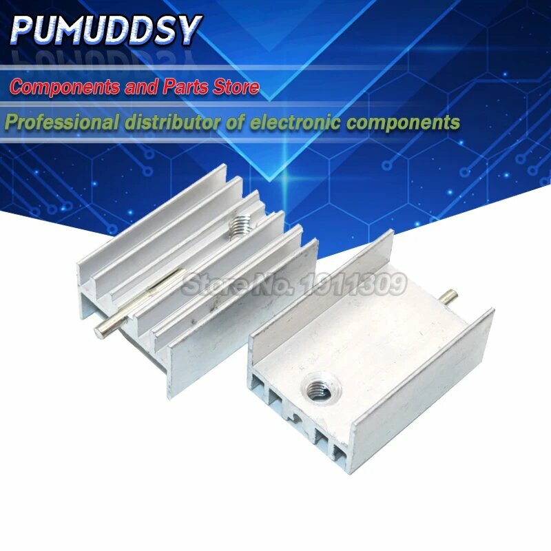 5 шт. алюминиевый радиатор PUMUDDSY Heat dissipating aluminum TO220
