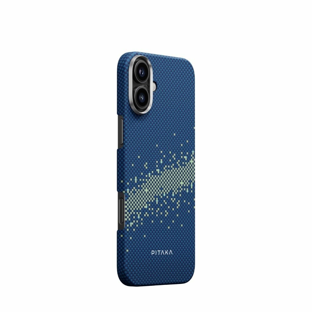 Чехол Pitaka StarPeak Tactile Woven case для iPhone 16 Plus, Milky Way Galaxy