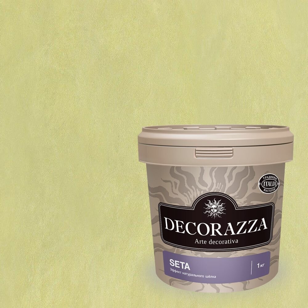 Декоративная штукатурка с эффектом натурального шелка Decorazza Seta (1кг) ST 11-211