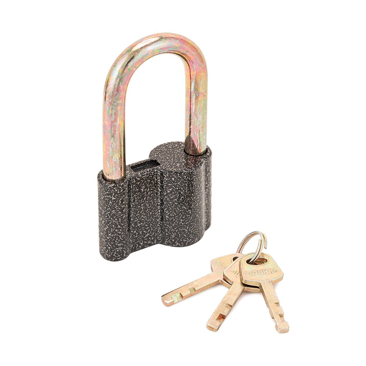 Замок навесной "Аллюр" ВС2-27-01С, d 10 мм, 3 ключа, алюминивый сплав