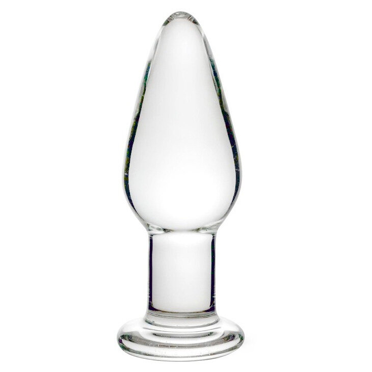 Анальный плаг из стекла