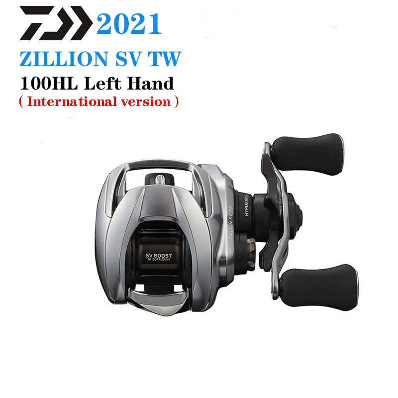 2021 DAIWA ZILLION SV TW 100HL LEFT HANDED Катушка мультипликаторная