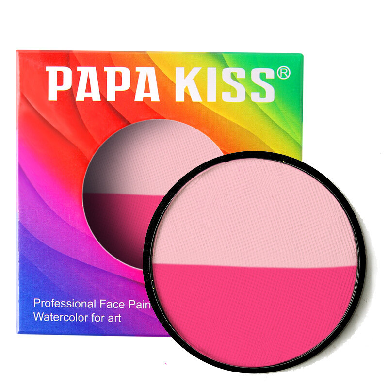 Пигмент для покраски тела "Хэллоуин", двухцветный, водорастворимый, светло-розовый и пинк