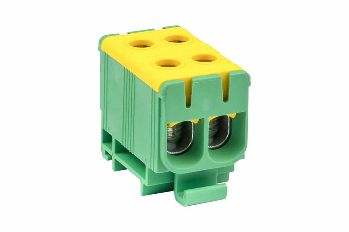 Двойная силовая вводная клемма EKF, КСВ, 16-50, желто-зеленая, PROxima plc-kvs2-16-50-y-green